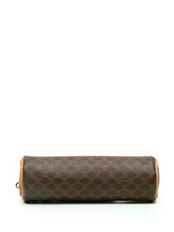 Celine 2000-2026 Macadam Coated Canvas Crossbody Bag