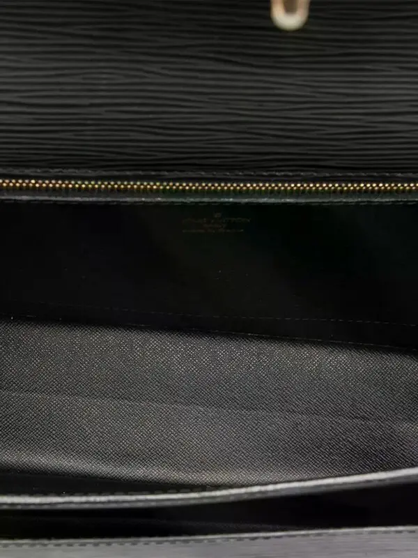 LOUIS VUITTON 2002 Epi Monceau 28 Satchel - Black