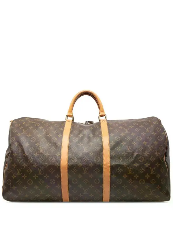 LOUIS VUITTON 1995 Monogram Keepall 60 Travel Bag
