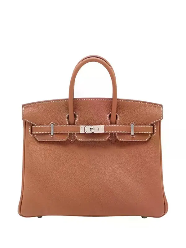 Hermès 2025 Togo Birkin Retourne 25 Handbag - Brown