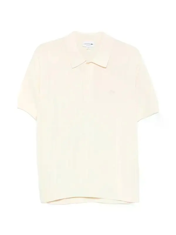 Lacoste Short-sleeve Polo Shirt - Neutrals