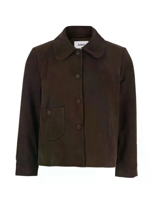 Ba&sh Milas Button Pocket Jacket - Brown