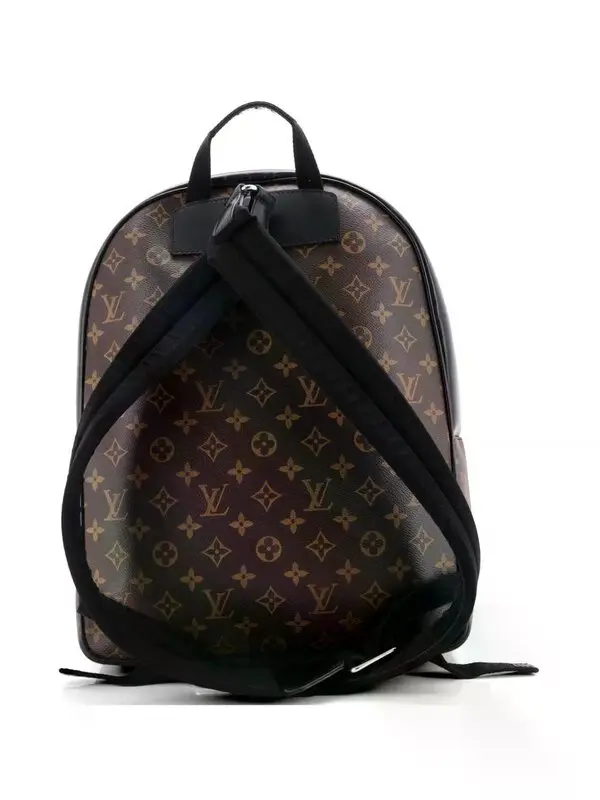 LOUIS VUITTON Josh Macassar Monogram Canvas Backpack