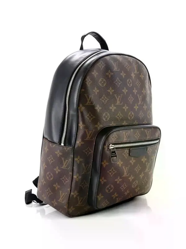 LOUIS VUITTON Josh Macassar Monogram Canvas Backpack