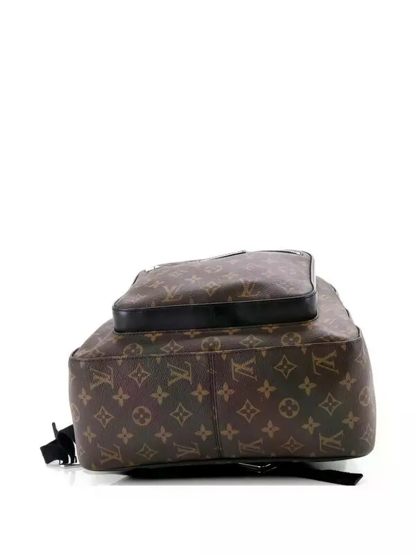 LOUIS VUITTON Josh Macassar Monogram Canvas Backpack