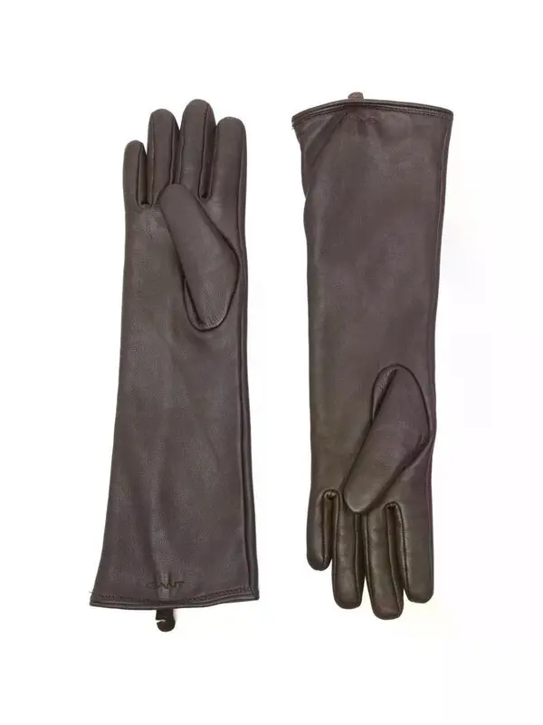 Gant Long Leather Gloves