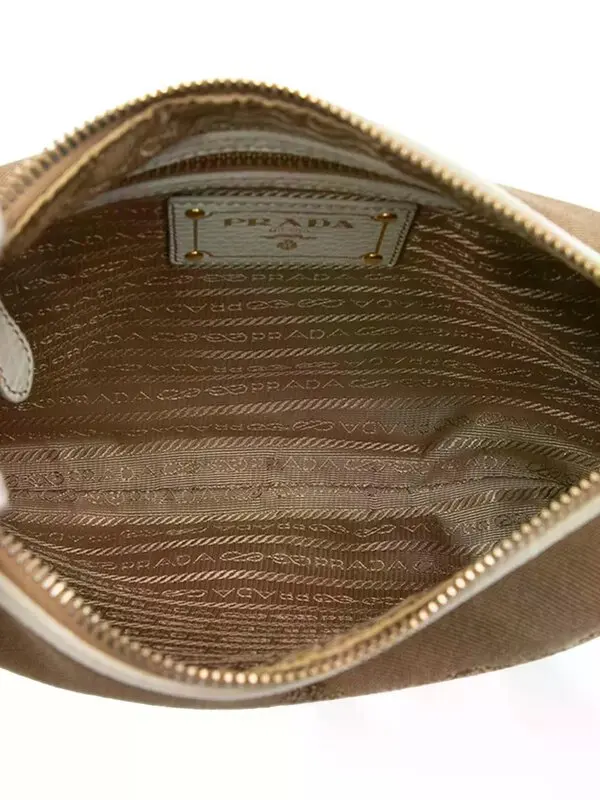 Prada Canvas Canapa Logo Crossbody Bag