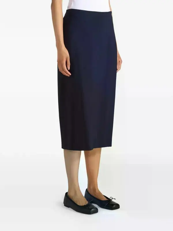 Liviana Conti Jolene Midi Skirt - Blue