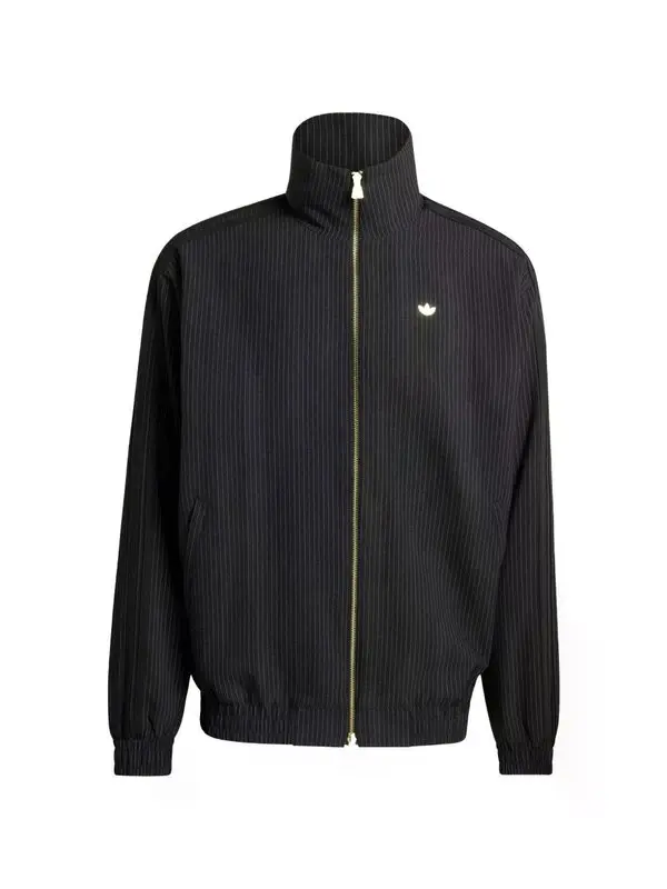 Adidas Firebird Loose Zip-up Sweatshirt - Black