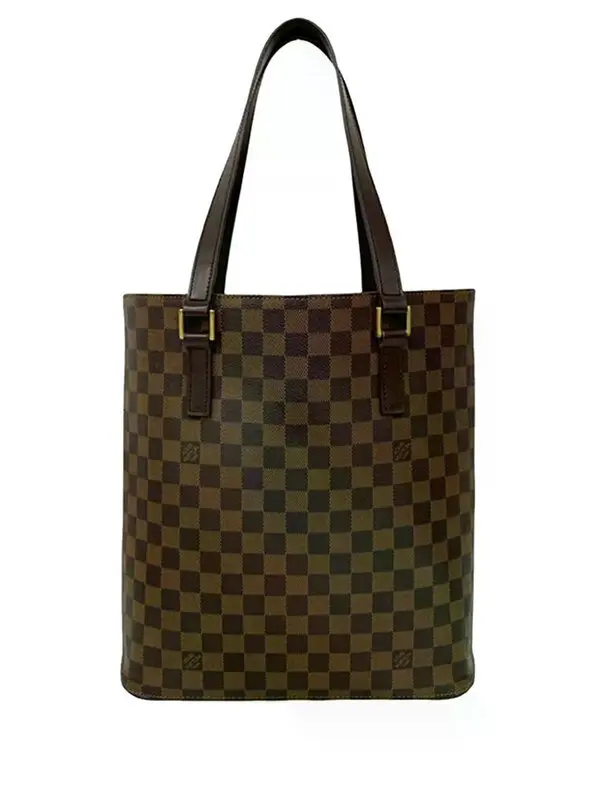 LOUIS VUITTON 2001 Damier Ebene Vavin Gm Shoulder Bag