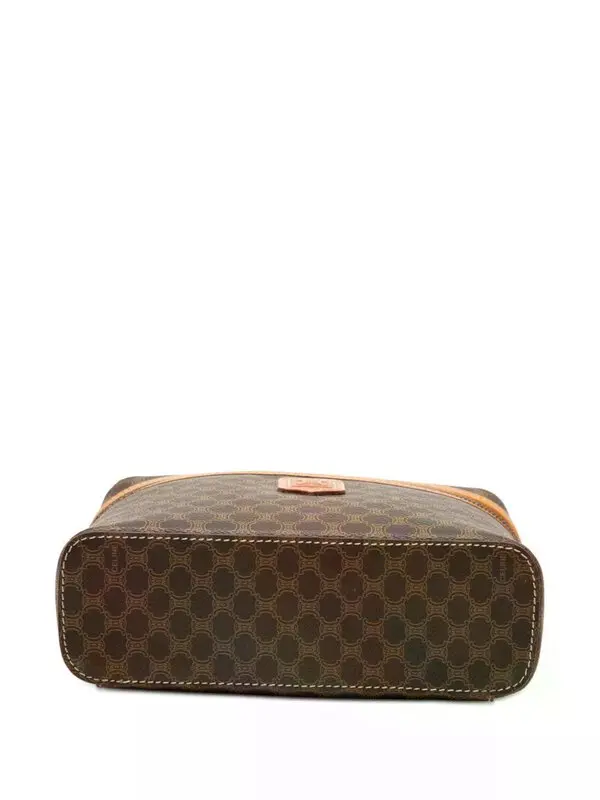 Celine 1996 Macadam Coated Canvas Vanity Bag