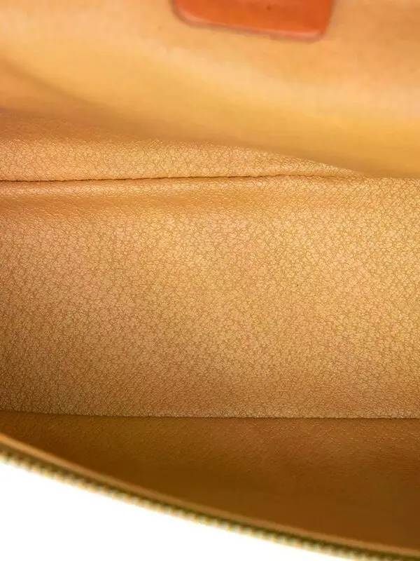 Celine 1996 Macadam Coated Canvas Vanity Bag