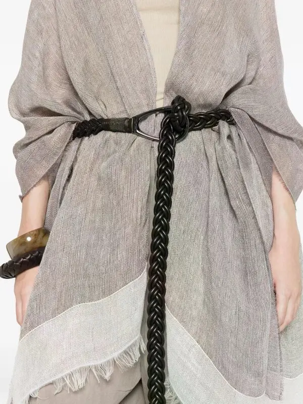 Fabiana Filippi Frayed Poncho