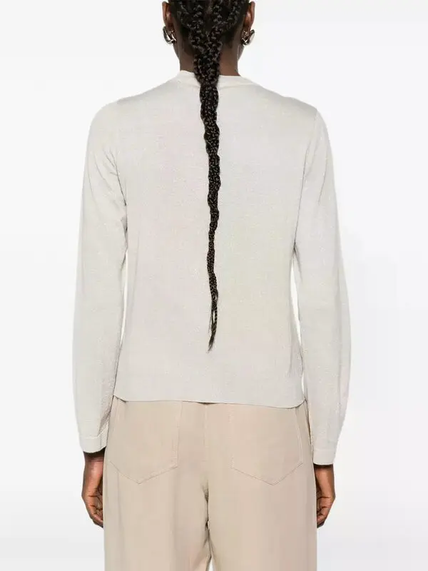 Brunello Cucinelli Metallic-thread Cardigan