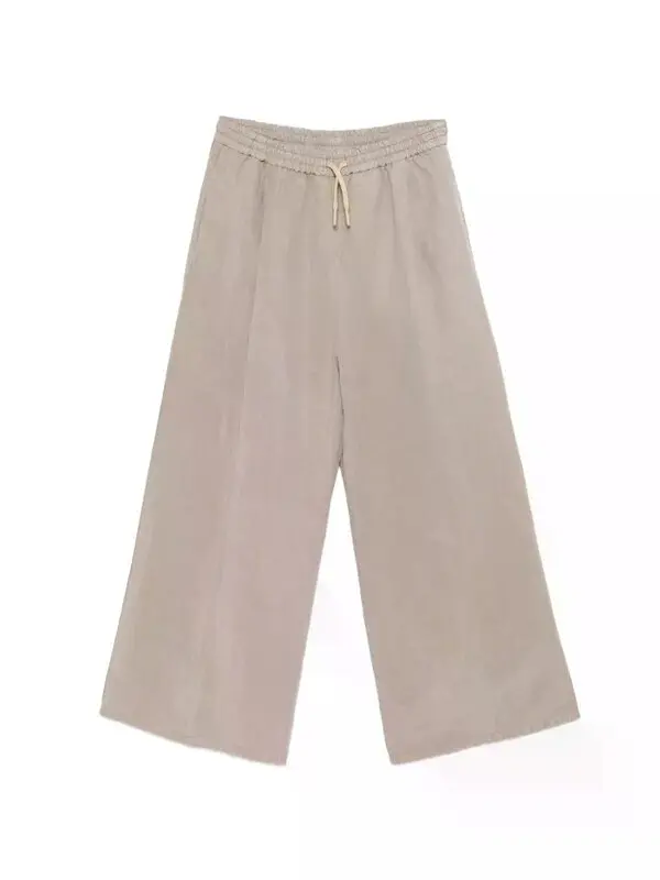 BERWICH Drawstring-waistband Trousers - Brown