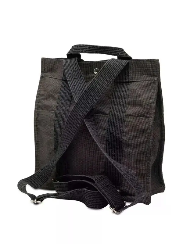 Hermès 1990-2010 Canvas Herline Mm Backpack
