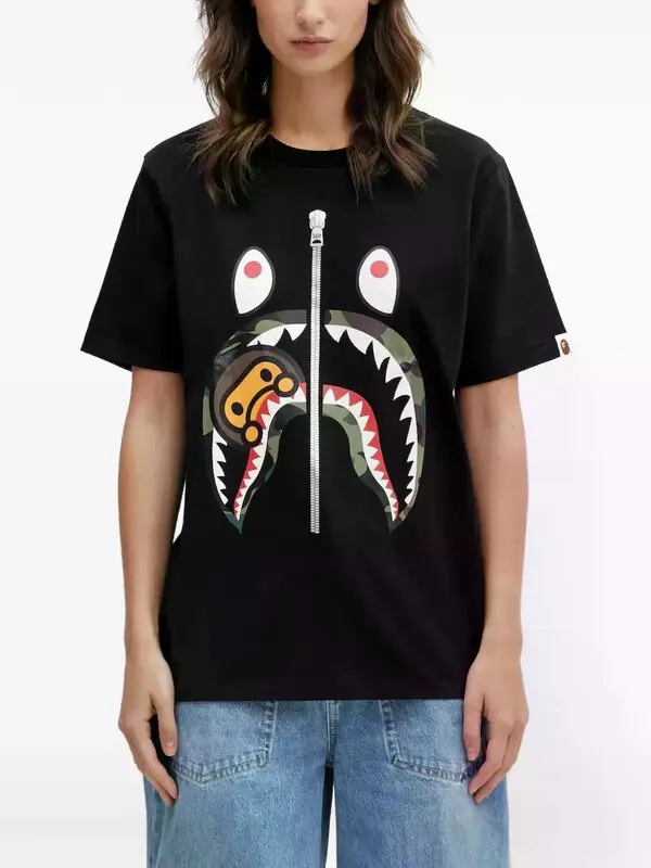 A BATHING APE Graphic-print T-shirt - Black
