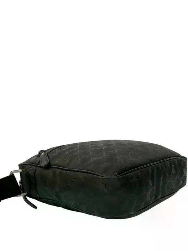 Gucci Gg Imprime Crossbody Bag - Black