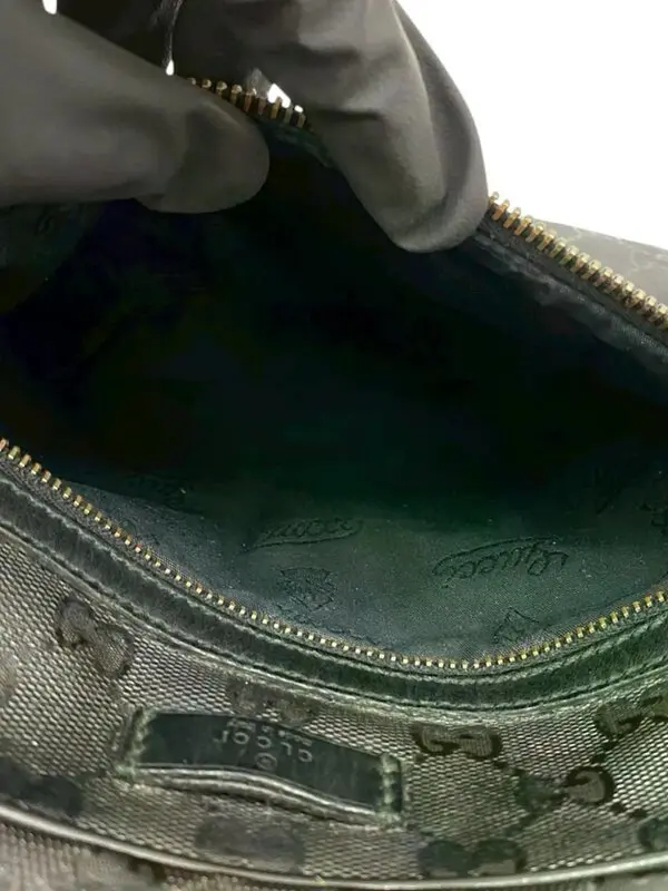 Gucci Gg Imprime Crossbody Bag - Black
