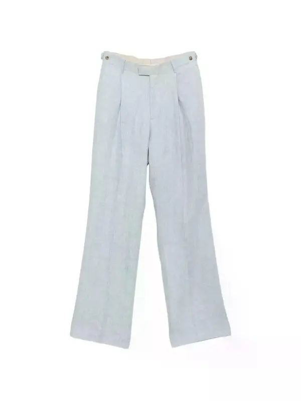 BERWICH Simona Pleated Trousers - Blue