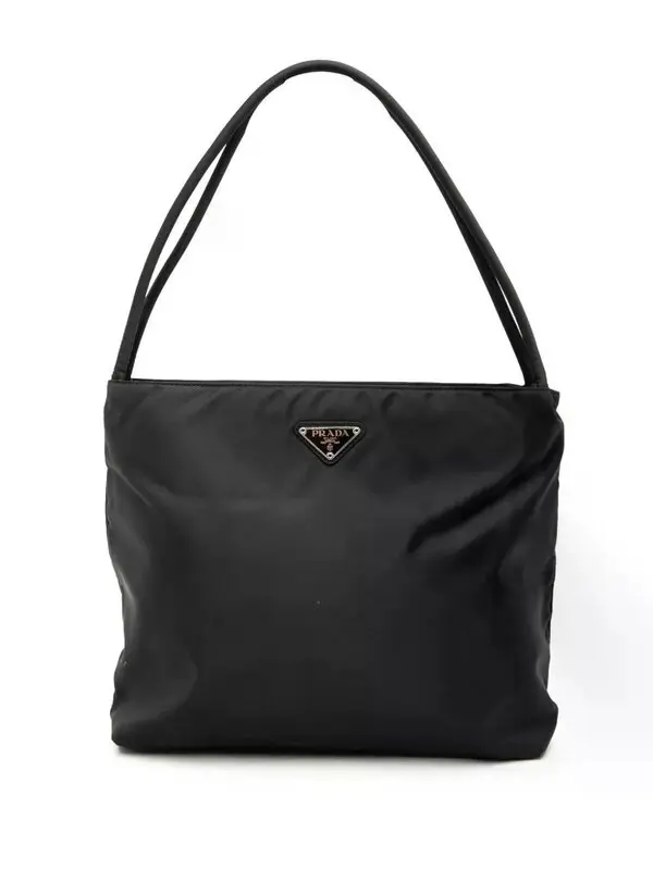 Prada 2000-2013 Tessuto Handbag - Black