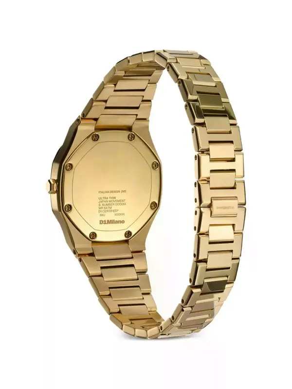 D1 MILANO Ultra Thin 30mm Watch - Gold