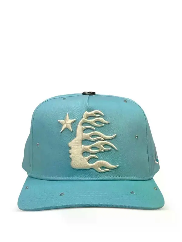 HELLSTAR Logo-embroidered Baseball Cap - Blue