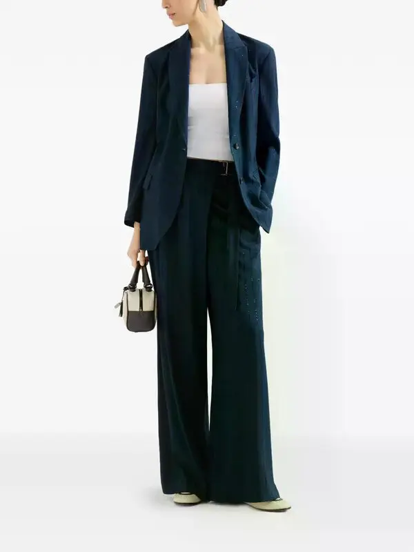 Brunello Cucinelli Sequin-embellished Tailored Trousers