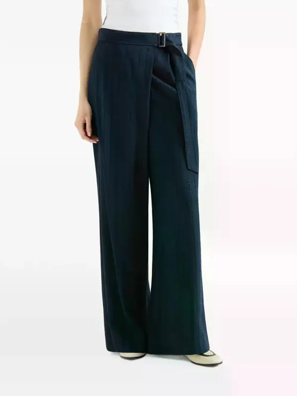 Brunello Cucinelli Sequin-embellished Tailored Trousers