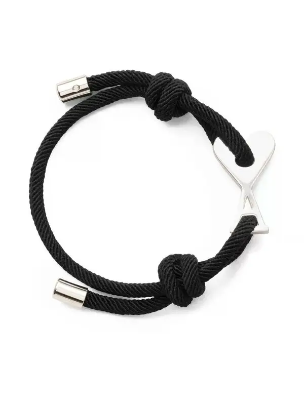 Ami De Coeur Cord Bracelet - Black