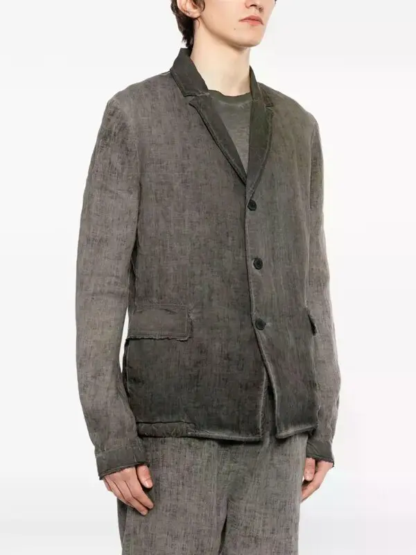 THOM KROM Linen Button-up Jacket
