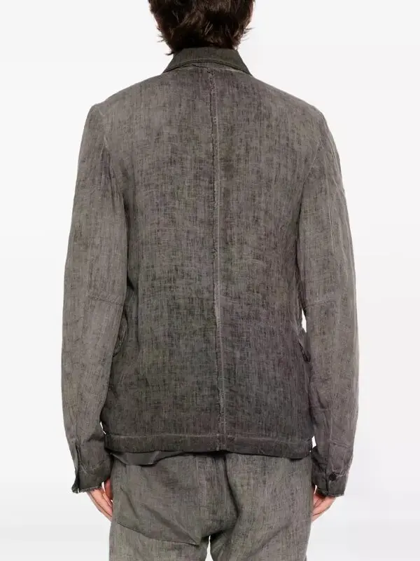 THOM KROM Linen Button-up Jacket