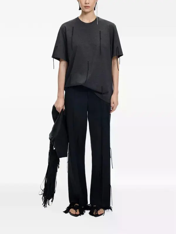 JNBY Fringed T-shirt - Grey