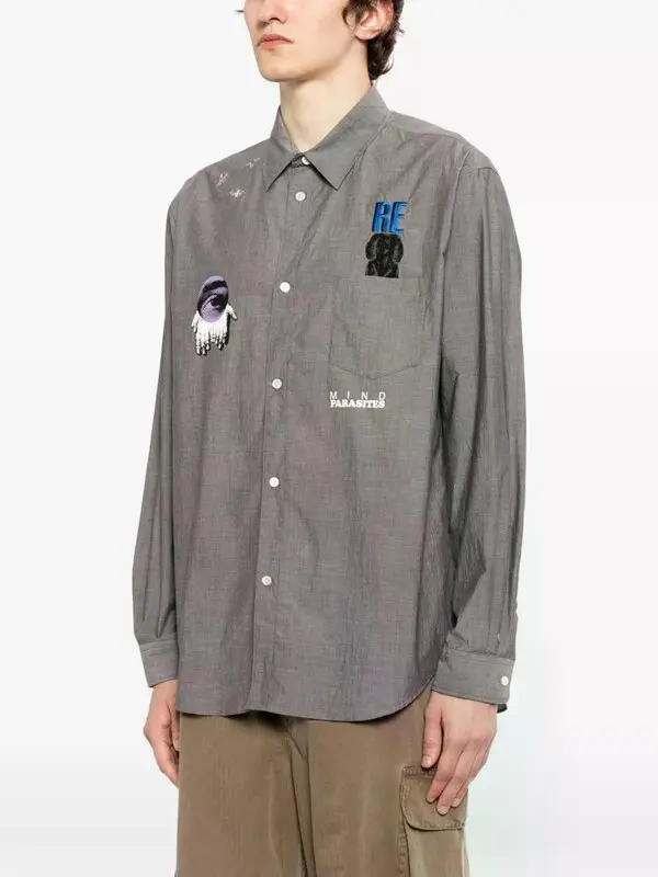 UNDERCOVERISM Cotton Embroidered Shirt