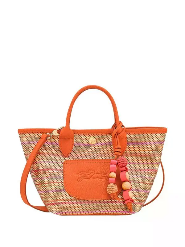 Longchamp Wicker Tote Bag - Neutrals