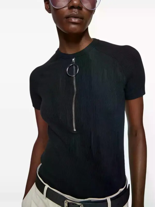 Acne Studios Short-sleeve Zip Top