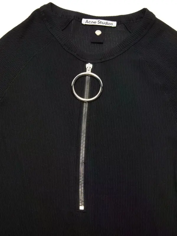 Acne Studios Short-sleeve Zip Top