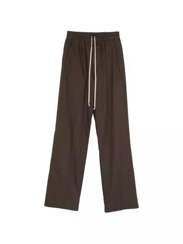 Rick Owens Dietrich Drawstring Trousers - Brown