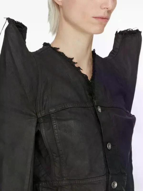 Rick Owens Frayed Jacket