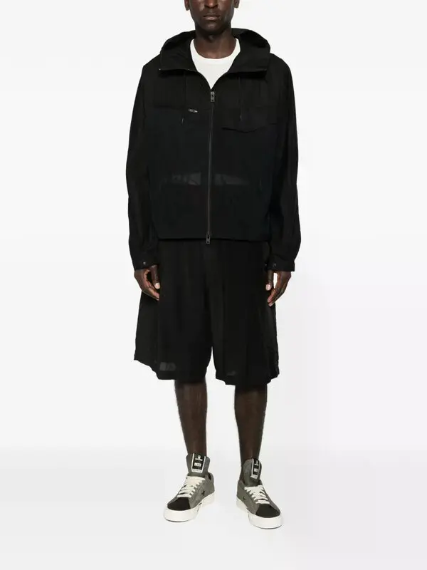 Y3 Hooded Zipped Jacket