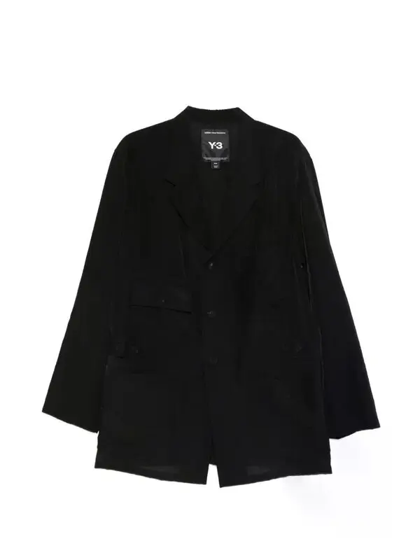 Y3 Pocket Button Blazer - Black