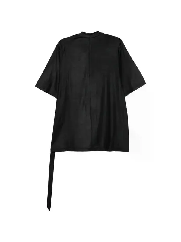 Rick Owens Short-sleeve Ribbon T-shirt - Black
