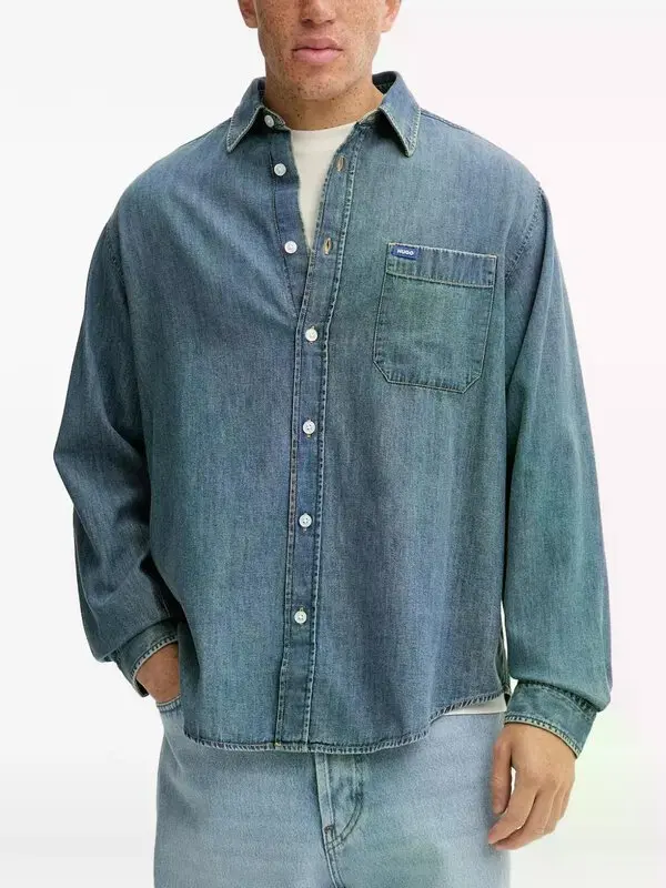 Hugo Ebalto Patch-pocket Shirt