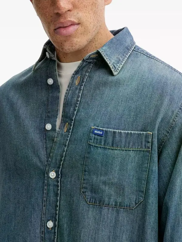 Hugo Ebalto Patch-pocket Shirt