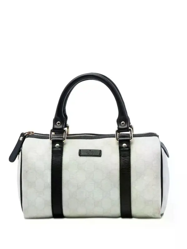 Gucci Small Gg Supreme Joy Boston Bag - White