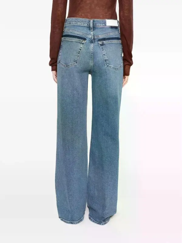 RE/DONE Wide Leg Jeans