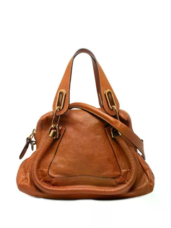Chloé 2011 Small Leather Paraty Satchel - Brown