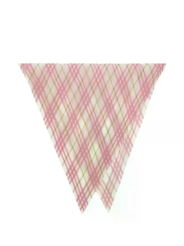 Burberry Check Silk Scarf