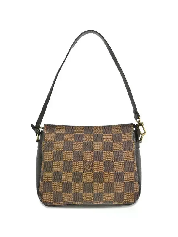 LOUIS VUITTON 2000 Damier Trousse Shoulder Bag - Brown