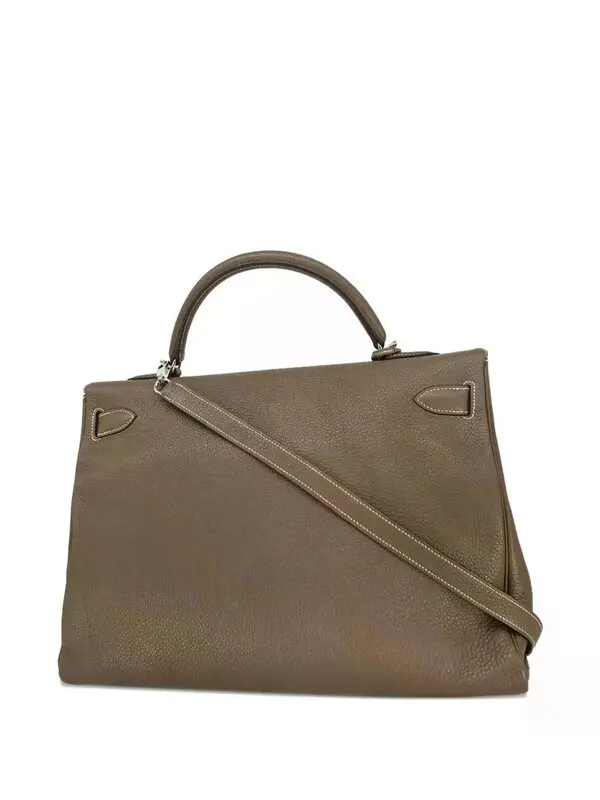 Hermès 2011 40 Kelly Retourne Handbag - Brown